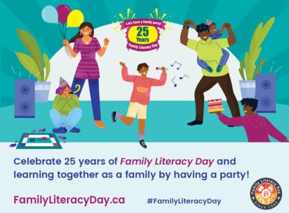 Family Literacy Day Party!